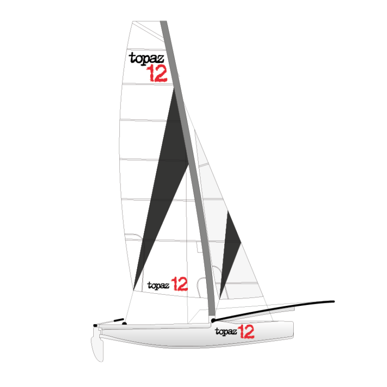 Topaz 12 | A Compact Junior Catamaran | Topper Sailboats