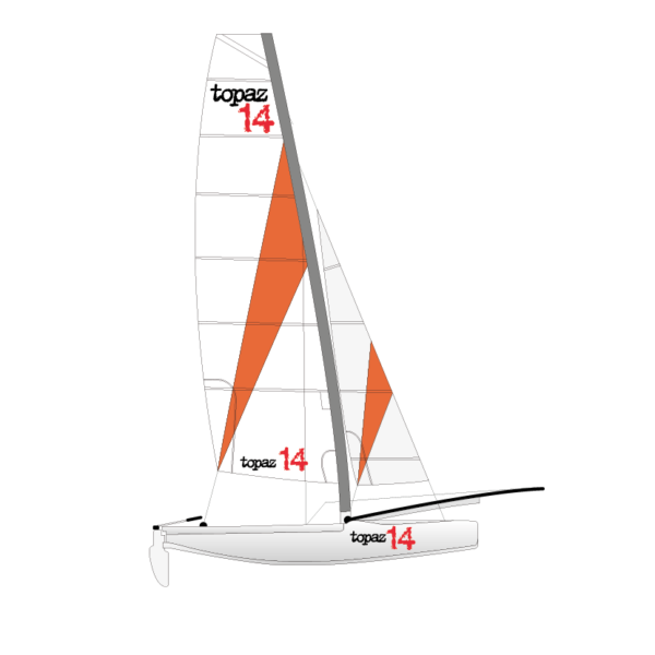 Topaz 14 | A Performance Racing Catamaran | Topper Sailboats