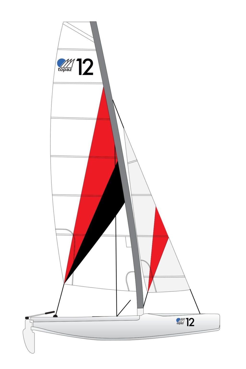 Topaz 12 | A Compact Junior Catamaran | Topper Sailboats