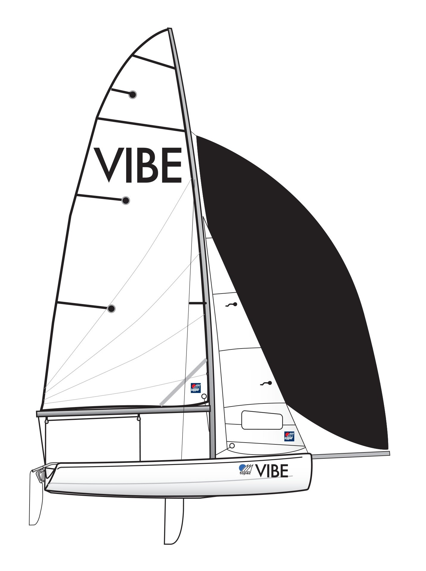 Topaz Vibe | Topper Sailboats